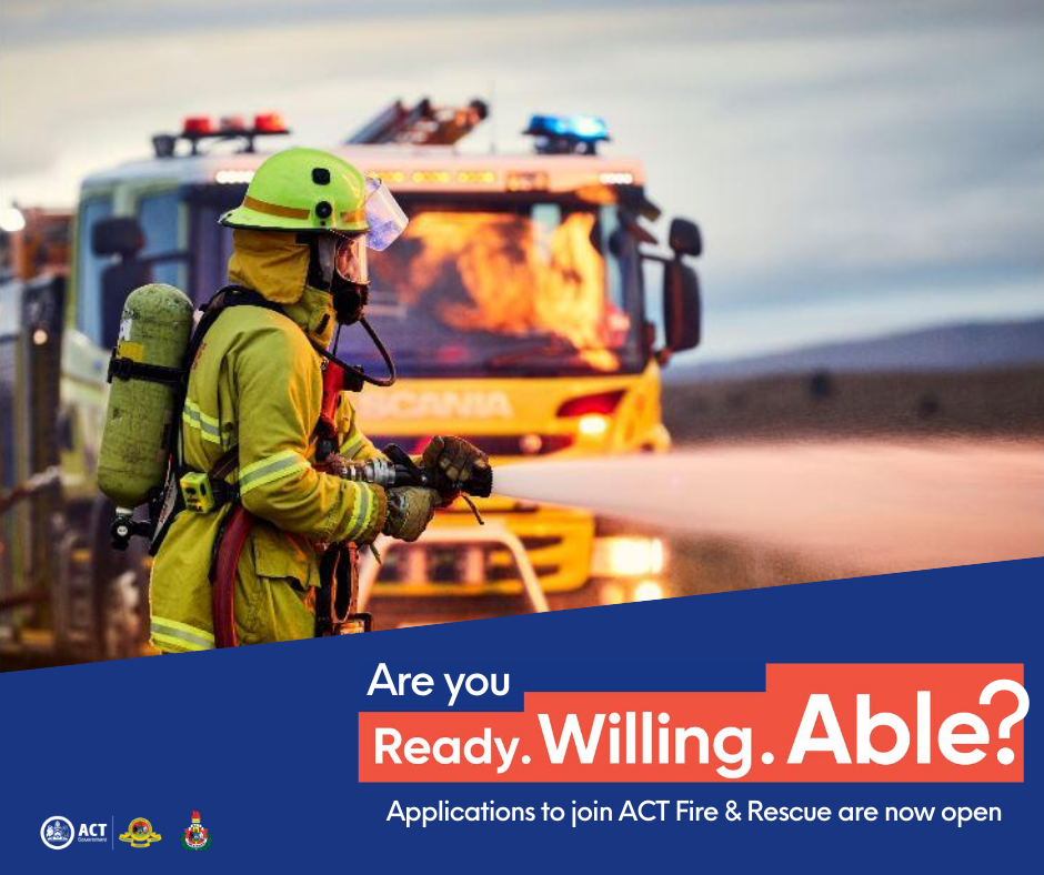 Are you a future ACT firefighter? | ACT Emergency Services Agency