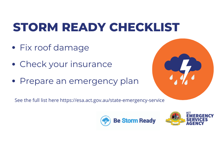 Canberra, are you storm and flood ready? | ACT Emergency Services Agency